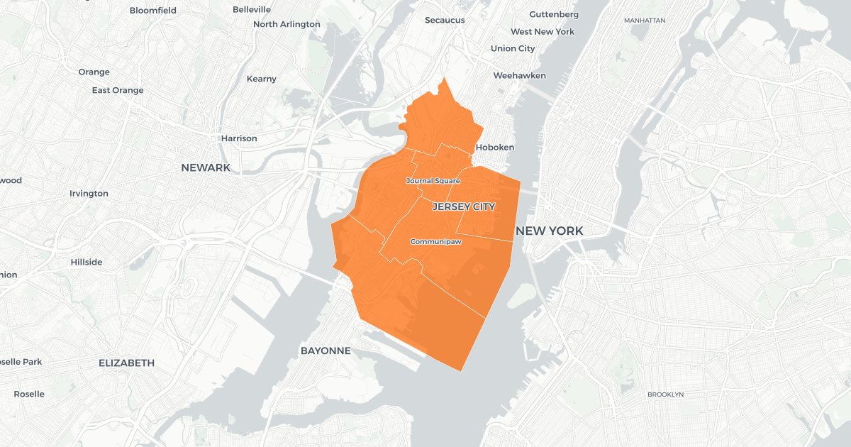 jersey city wards