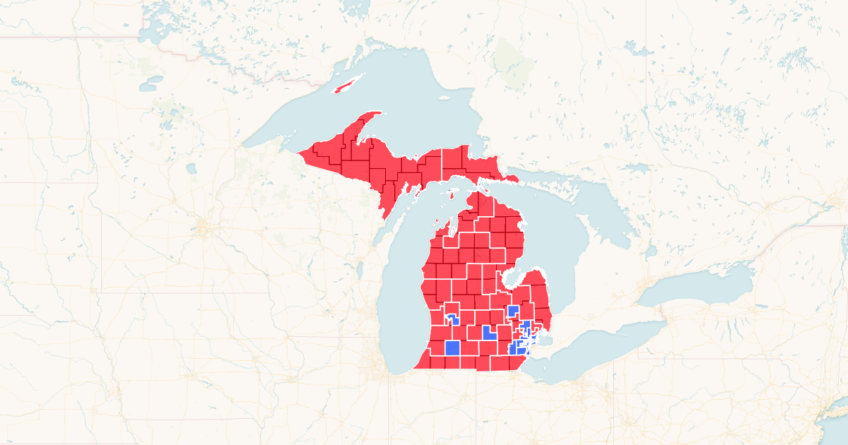 Michigan State Senate districts