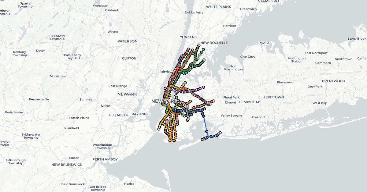 NYC Subway Map